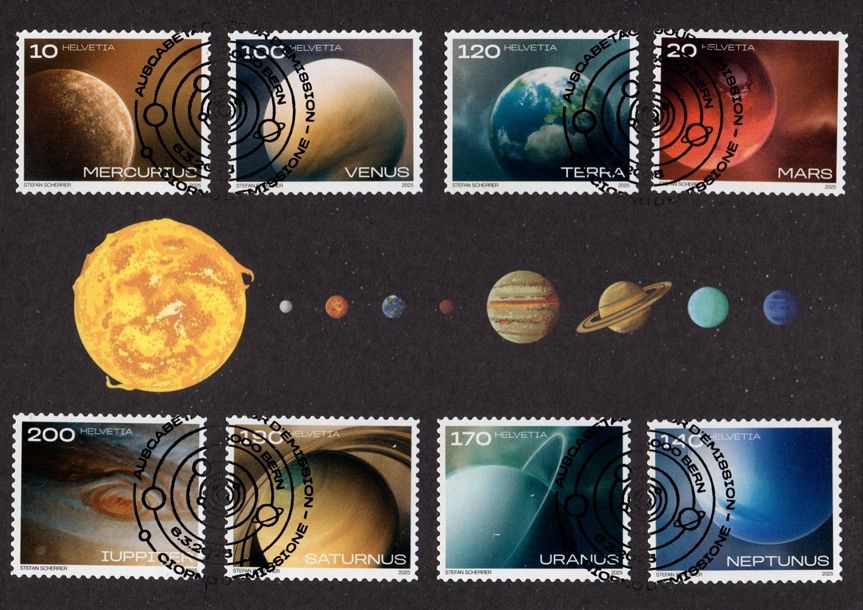 Maximumkarte Sonnensystem - 8 Planeten (Neu (gemäss Beschreibung)) in Dottikon für CHF 23 – mit ...