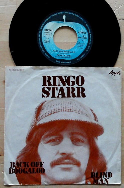 SI BEATLES RINGO STARR back off boogaloo 1972 selten (Gebraucht) in ...