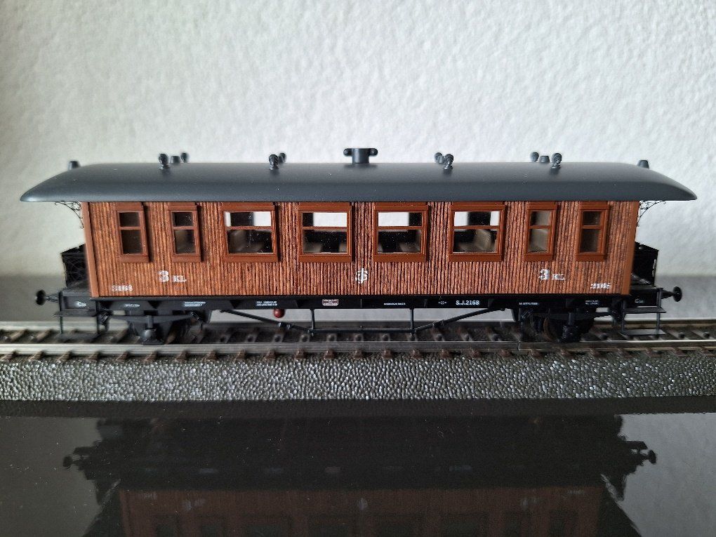 Märklin 42702 .Voiture 2168 SJ, 3 ème cl + lumière intérieur (Neuf avec ...