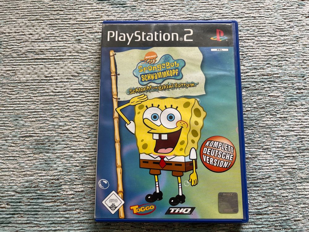SpongeBob SquarePants, Sony Playstation 2, PS2 (Gebraucht) in Couvet ...