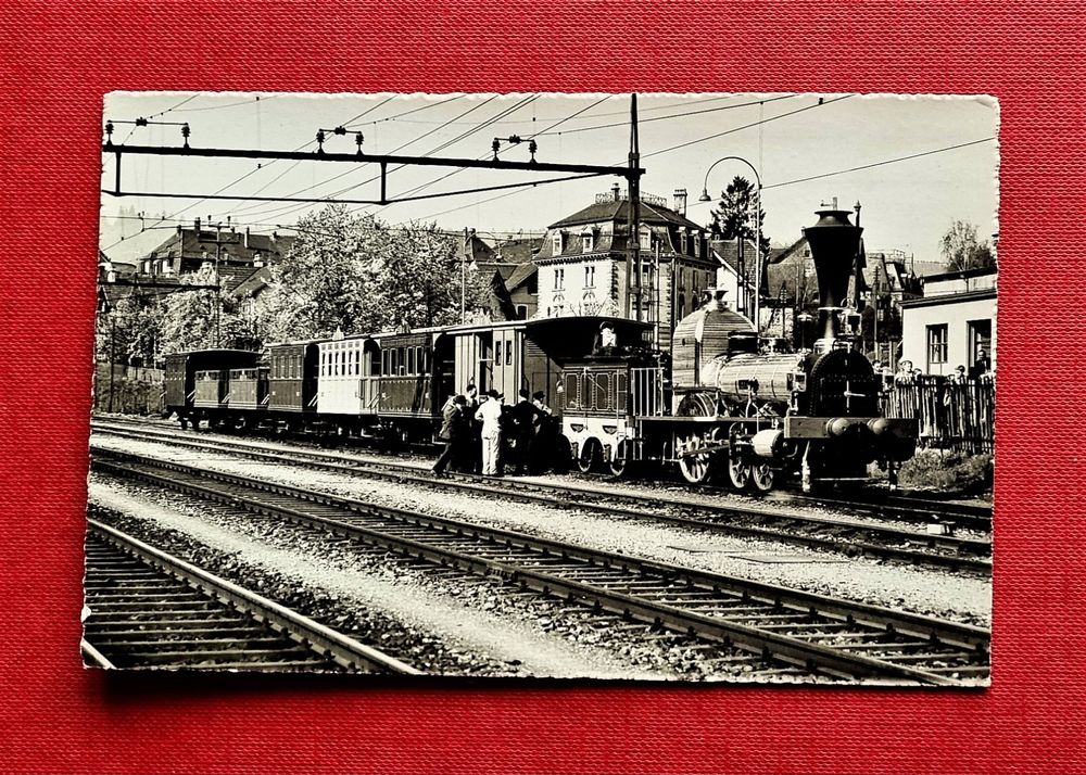 Baden - Spanisch Brötli Bahn - 100 jahre Eisenbahn - 1947 | Kaufen auf Ricardo