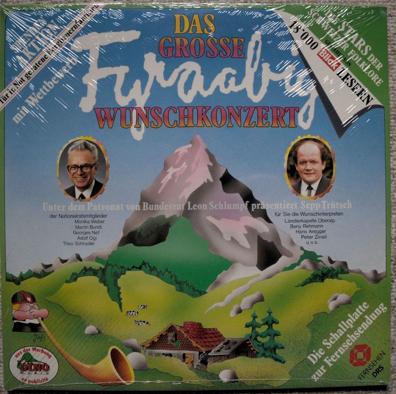 Das Grosse Fyrabig Wunschkonzert Rees Gwerder LP GEWASCHEN (Gebraucht ...