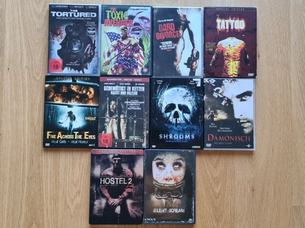 Vintage Horror Film DVD Sammlung mit Raritäten | Kaufen auf Ricardo