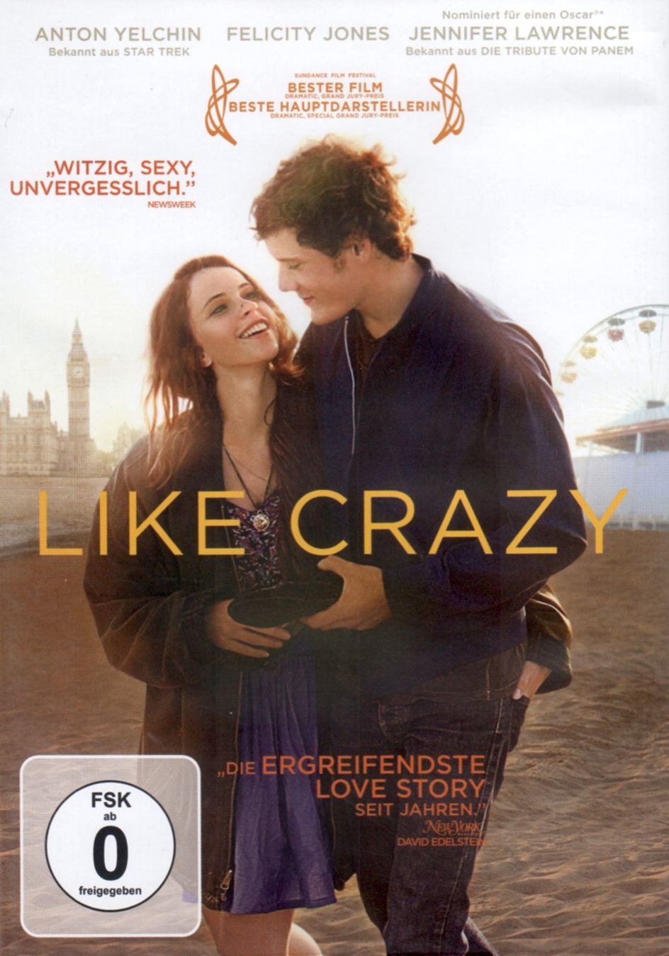 DVD: Like Crazy (mit: Anton Yelchin, Felicity Jones) (Gebraucht) in ...