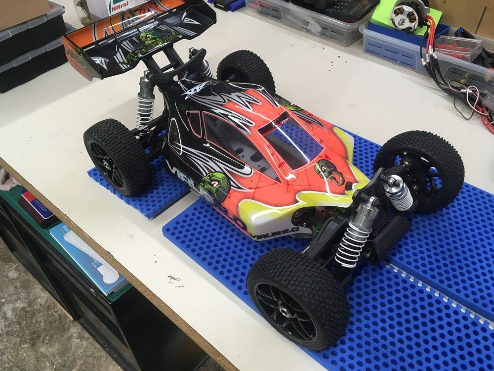 1:8er Buggy Ansmann Virus Chassis | Kaufen auf Ricardo