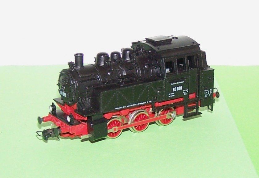 Roco H0 04114B: Dampflok BR 80, DC, in Roco-Box (Gebraucht) in ...