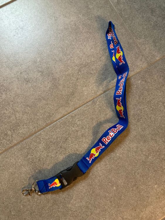 Red Bull Lanyard / Schlüsselband blau (Neu (gemäss Beschreibung)) in ...