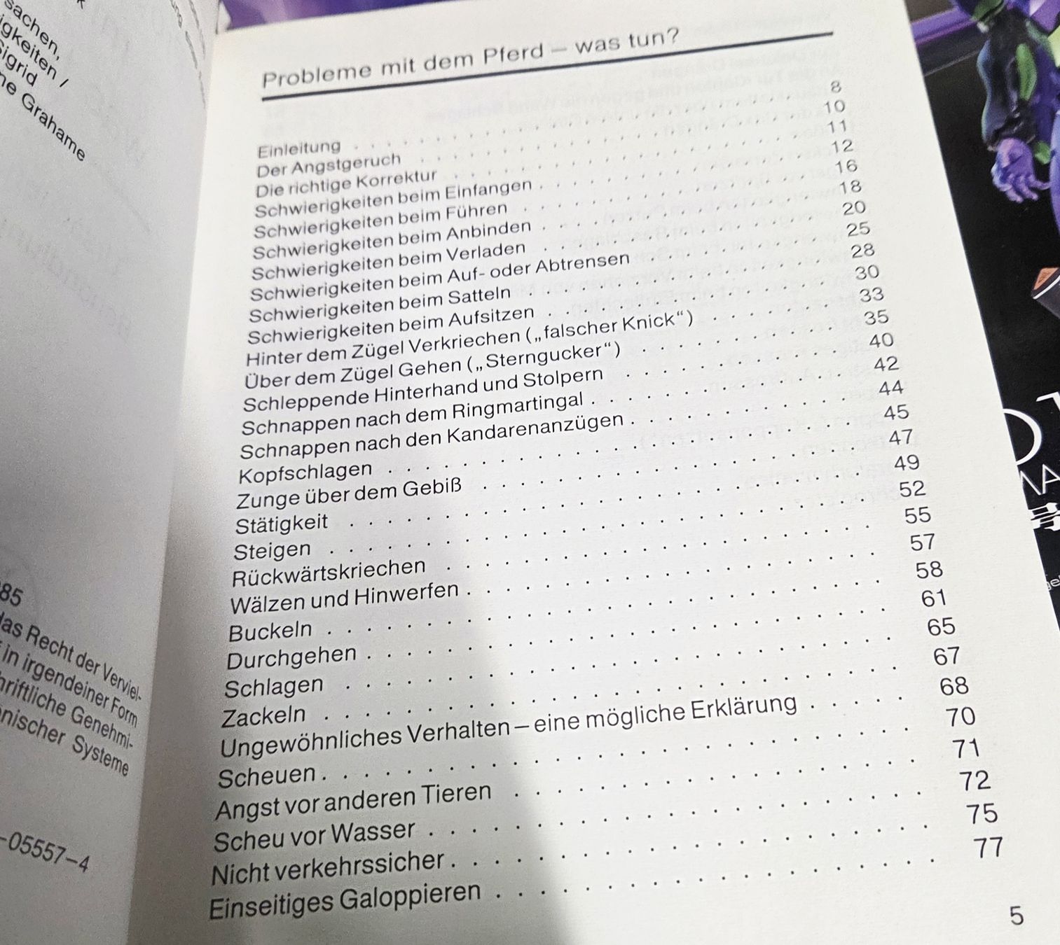 Probleme mit dem Pferd - was tun? (Ratgeber BUCH) (Gebraucht) in ...