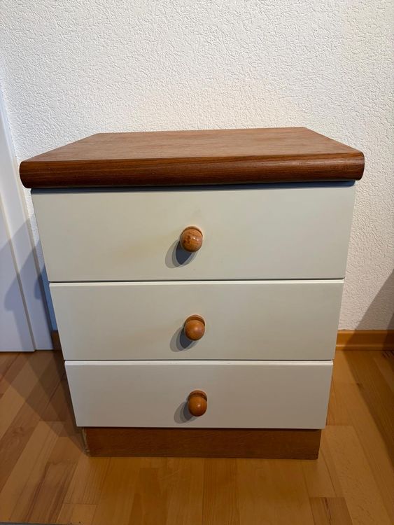 Table de nuit en bois / pin (Gebraucht) in Granges (Veveyse) für CHF 20 ...