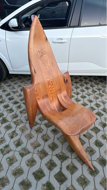 Einzigartiger Holzstuhl – Handgefertigt & Kunstvoll (Gebraucht) in Thalwil für CHF 990 – nur ...