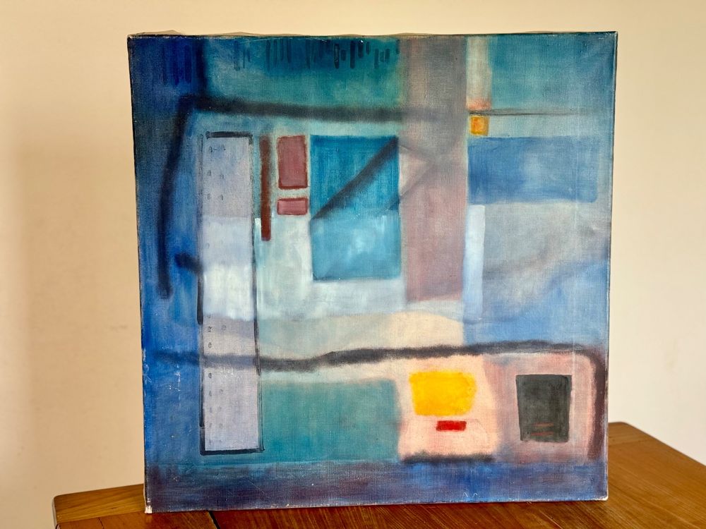 Original Ölgemälde auf Leinwand 1963 (Gebraucht) in Meilen für CHF 100 – mit Lieferung auf ...