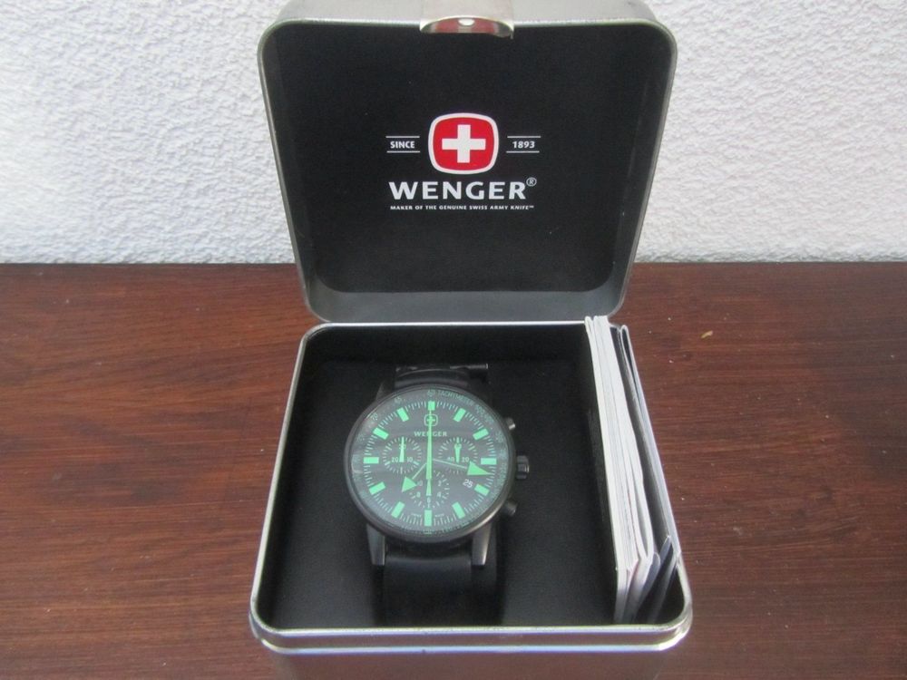 montre chrono WENGER Swiss Raid Commando | Kaufen auf Ricardo