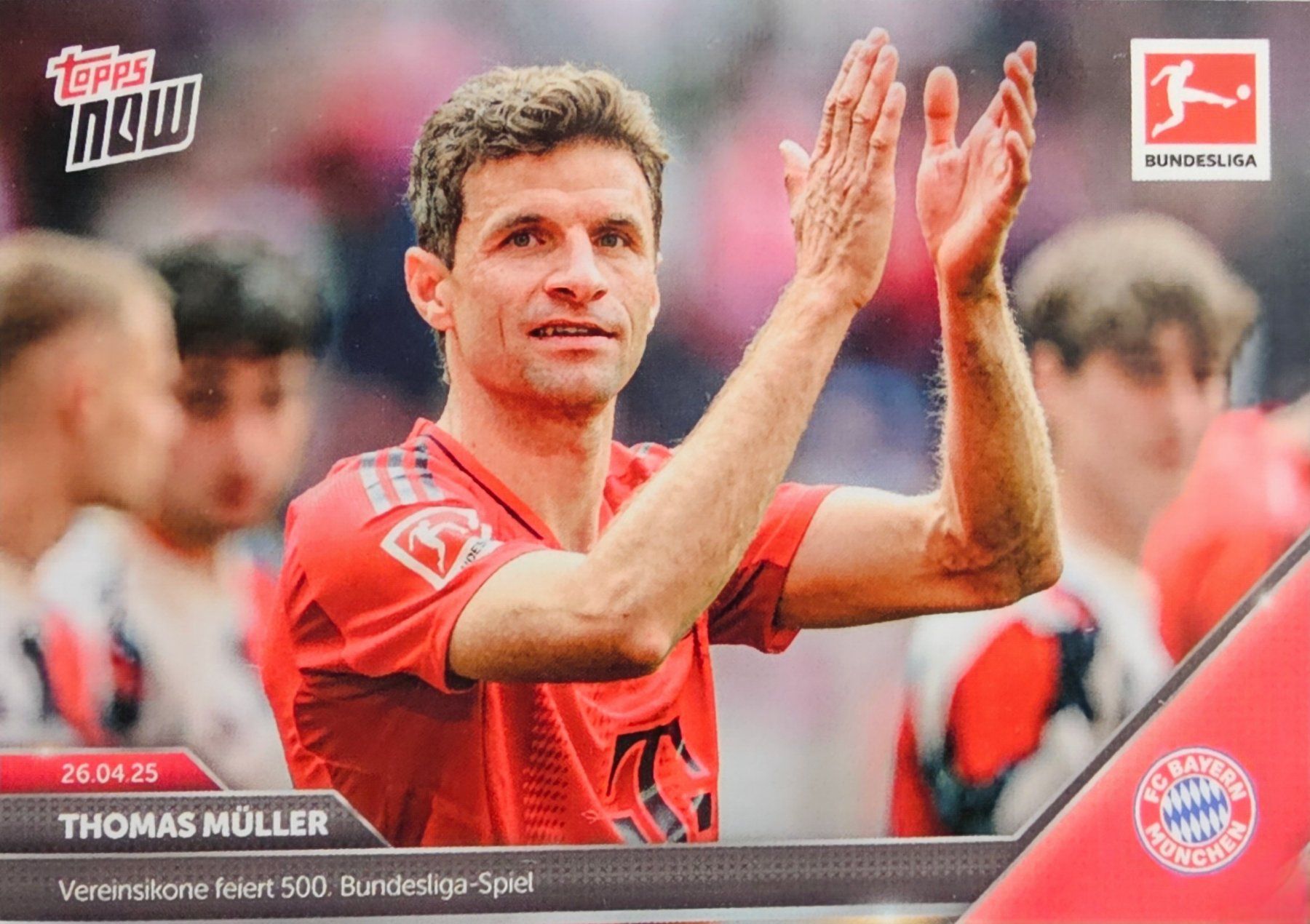 Thomas Müller Karte: Vereinsikone (Neu (gemäss Beschreibung)) in Rotkreuz für CHF 5 – mit ...