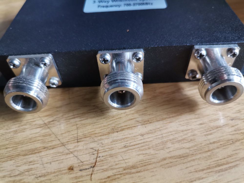 3-Way Wilkinson Splitter, Antenna Splitter (Neu (gemäss Beschreibung ...