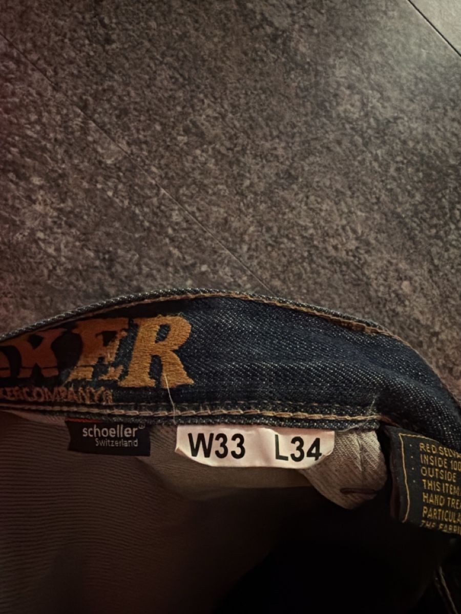 RONKER Jeans Gr. W33 L34 Selvedge Denim Top Zustand! (Gebraucht) in ...