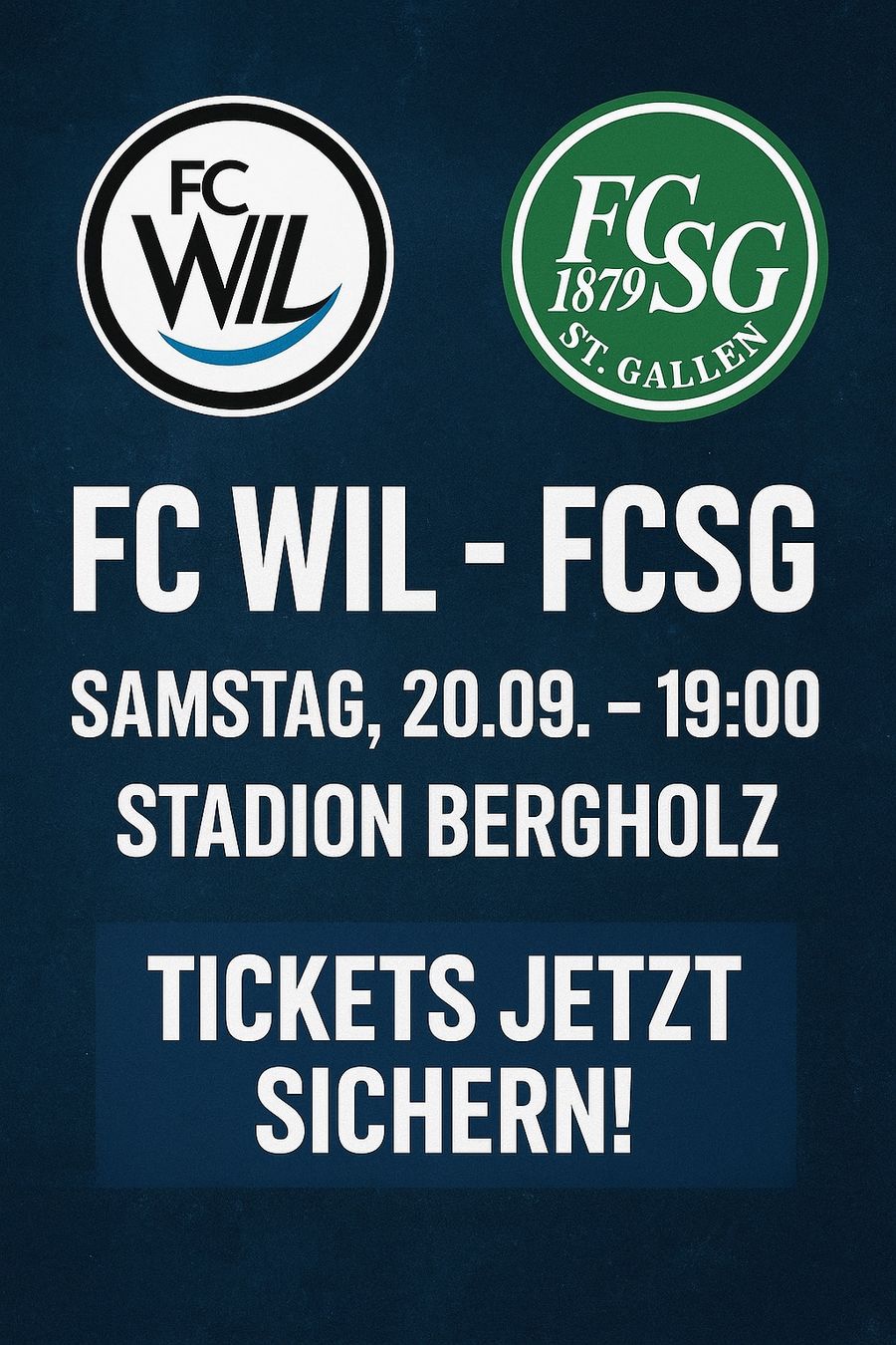 1-4 Tickets Sektor A1 FC Wil - FCSG FC St.Gallen Cup 20.09. (Neu und originalverpackt) in ...