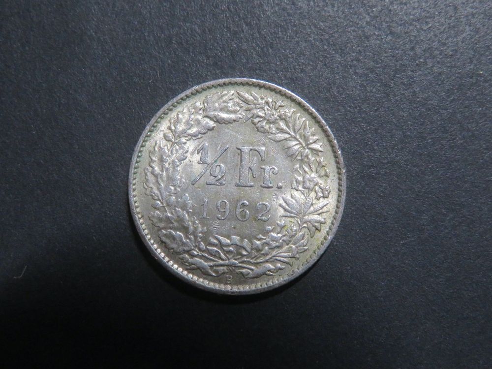50 Rappen Münze 1962 (Gebraucht) in Spreitenbach für CHF 1 – mit ...