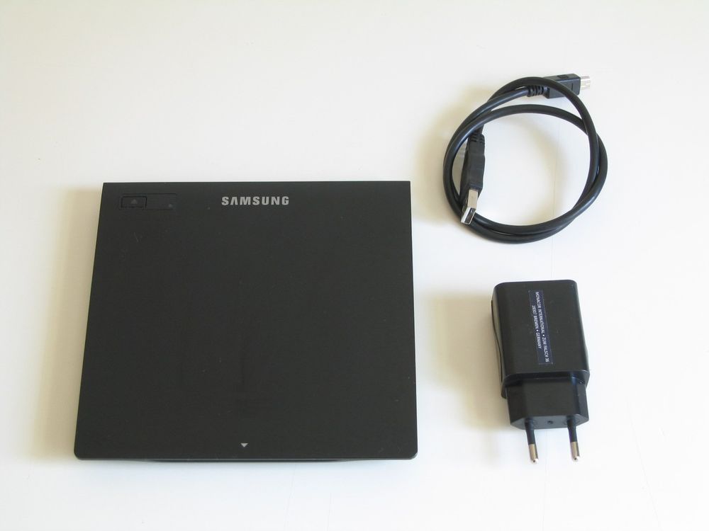Samsung USB/DVD Brenner - ultra dünn + tragbar - mit Adapter | Kaufen ...