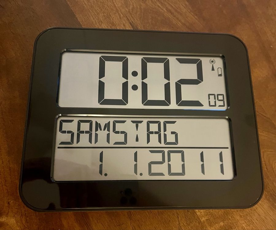 Demenz Senioren Uhr Funkuhr (Gebraucht) in Au ZH für CHF 18 – mit Lieferung auf Ricardo kaufen