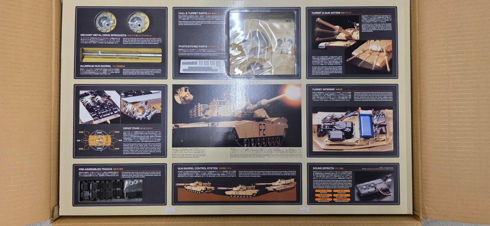 Tamiya Panzer 1:16 RC US KPz M1A2 Abrams Full Option (Neu und ...