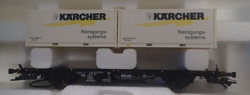Märklin H0 - 3 x DB Containerwagen von Set Art. 47681 (Gebraucht) in ...
