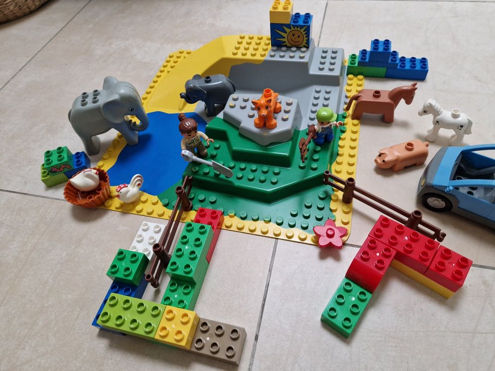 Duplo Lego Platte Tierpark Zoo | Kaufen auf Ricardo