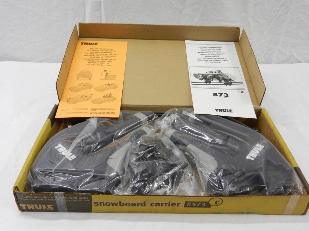 M11 Snowboardträger Thule 573 (Neu (gemäss Beschreibung)) in Münchwilen/TG für CHF 13 – mit ...
