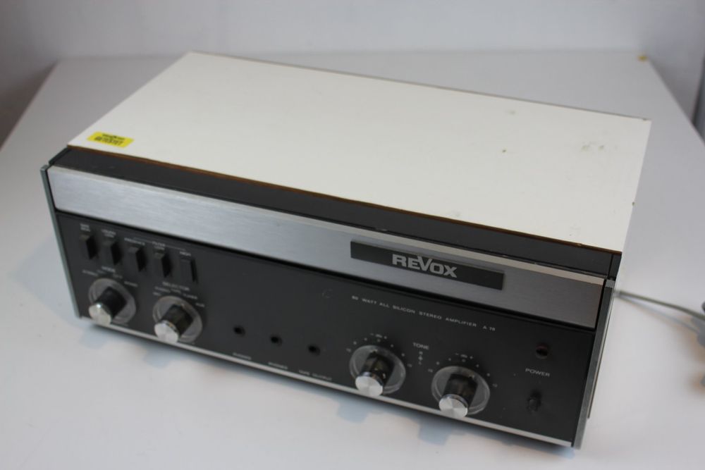 Revox A78 – Amplificateur Hi-Fi Vintage Suisse 70s Ab 1.- (Gebraucht) in Basel für CHF 81 – nur ...