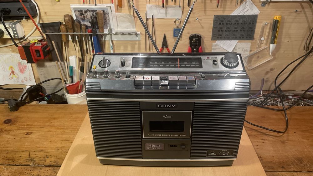 Sony CF-580, Retro Ghettoblaster, Kult! (Gebraucht) in Uster für CHF 4 ...