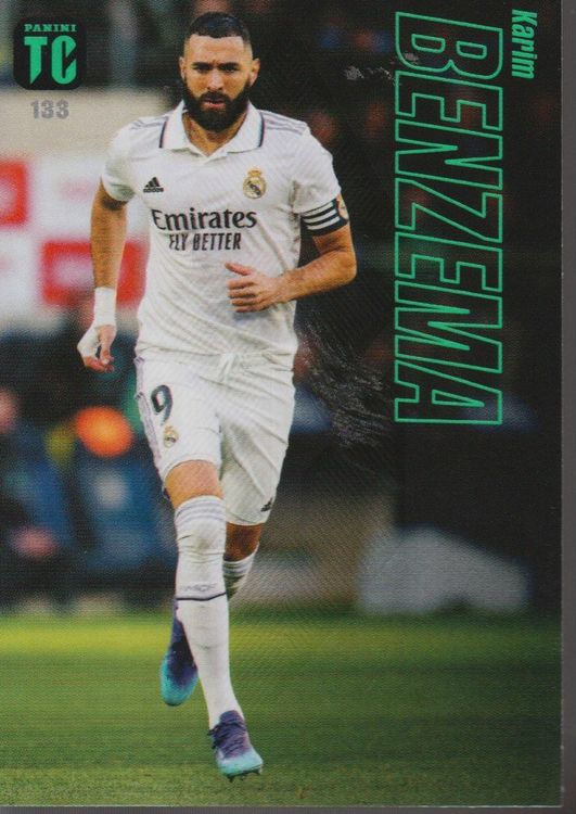 TCG Card PANINI TOP CLASS 2023 Team Mate 133 KARIM BENZEMA (Neu (gemäss ...