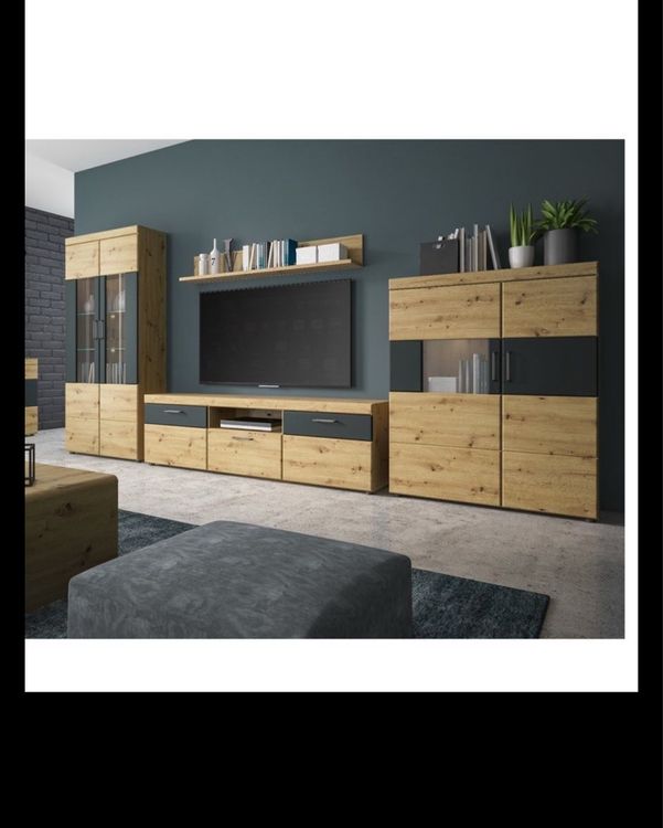 Wohnwand Mit Sideboard