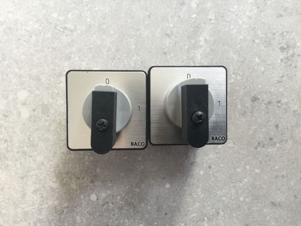Baco - BP 30076 Drehschalter (Gebraucht) in für CHF 5 – mit Lieferung ...