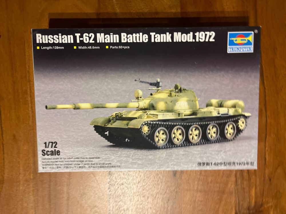 1/72 T 62 Modell 1972 | Kaufen auf Ricardo