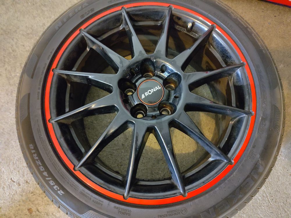 Ronal Felgen mit Reifen, 235/45R18 Seat Ateca, t roc usw (Gebraucht) in ...