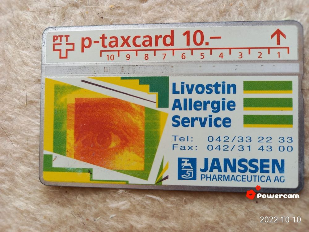 PTT Taxcard 10.- | Kaufen auf Ricardo