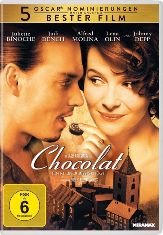 Chocolat (2000) DVD mit Juliette Binoche T5 (Gebraucht) in Sessa für CHF 0.5 – mit Lieferung auf ...