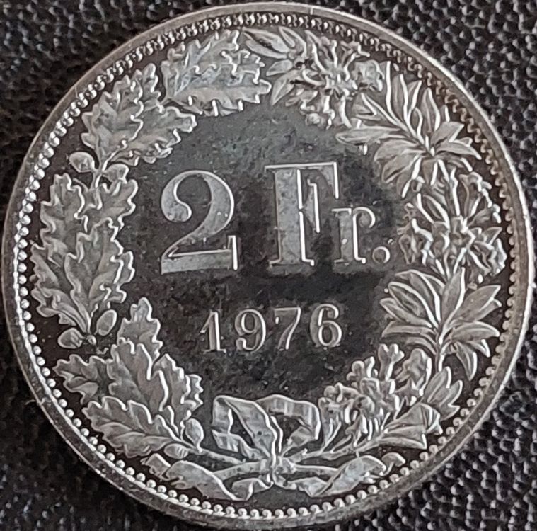 2 Franken 1976 stgl. | Kaufen auf Ricardo