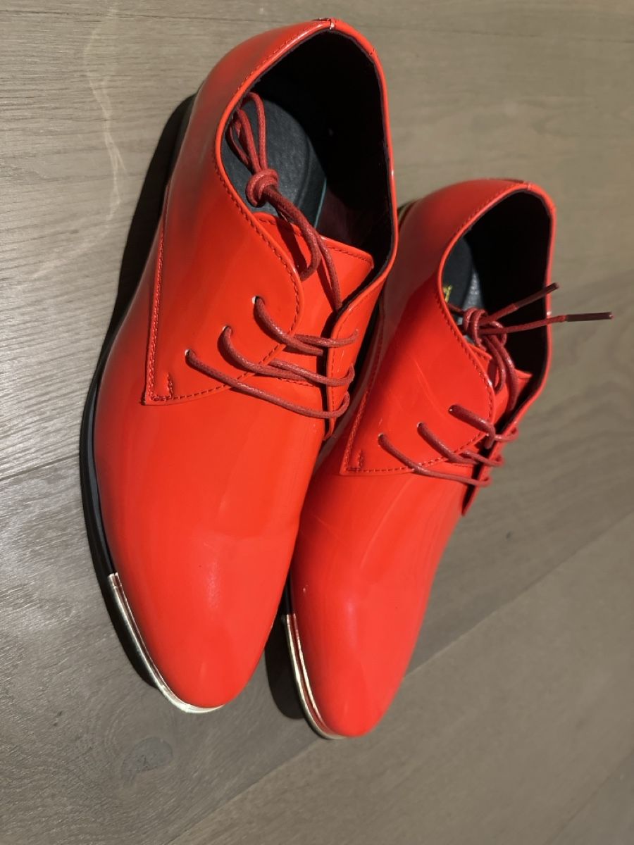 Rote Lack Schuhe, Grösse 43, neu - ungetragen, Top Zustand! (Neu ...