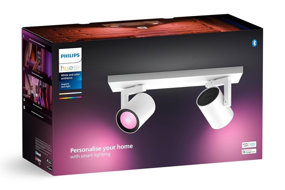 Philips Hue White & Color Ambiance Argenta 2er-Spot Weiss (Neu und ...