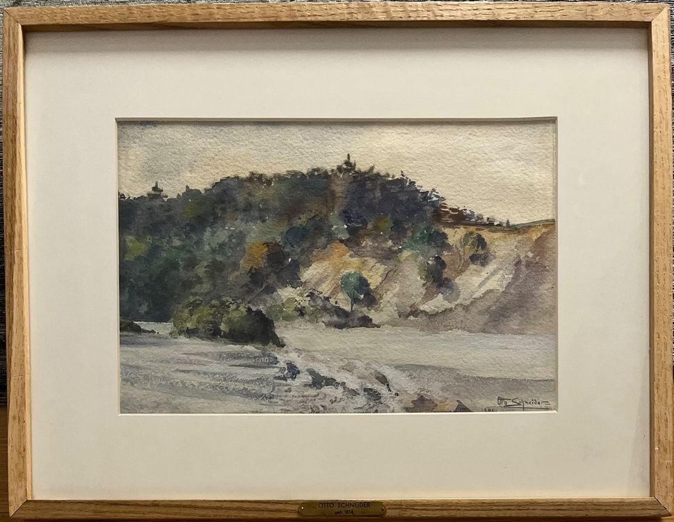 Otto Ludwig Schneider (1858) Landschafts Aquarell (Gebraucht) in Root für CHF 19 – mit Lieferung ...