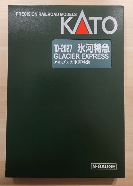 Kato 10-2027 RhB Glacier Express Ergänzungsset 4-teilig (Neuf avec ...