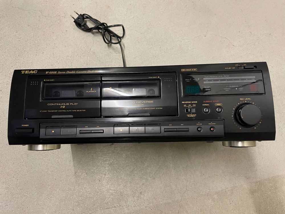 Teac W-600R Stereo Doppelkassettendeck | Kaufen auf Ricardo
