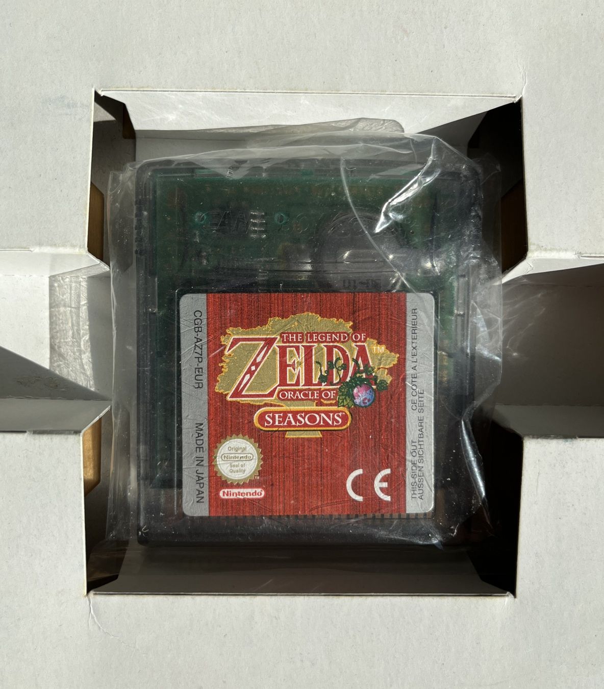 Zelda Oracle of Seasons mit OVP Game Boy Color Deutsch (Gebraucht) in ...