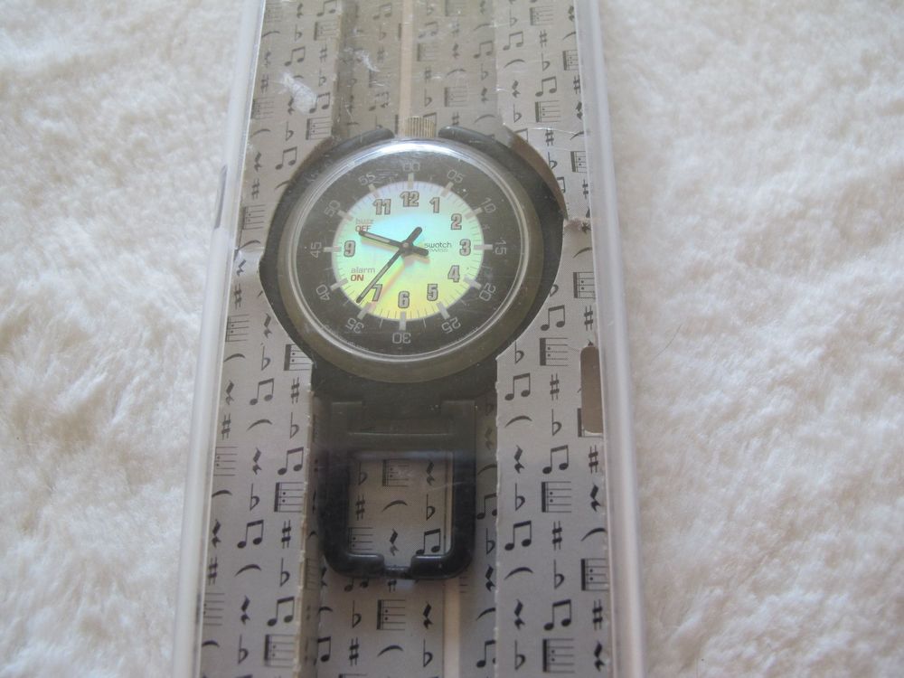 Swatch Pop-Up Swatch SLURB PUK105 von 1997 Wecker Melodie (Gebraucht ...