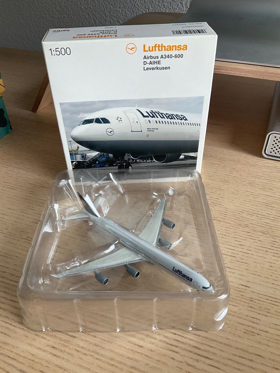 Herpa Wings 507417 Lufthansa Airbus A340-600 (Neu (gemäss Beschreibung ...