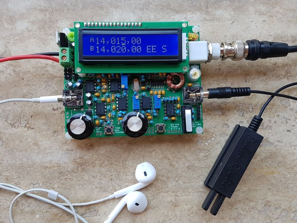 QCX 5W CW transceiver kit mit Alu-Gehäuse | Kaufen auf Ricardo