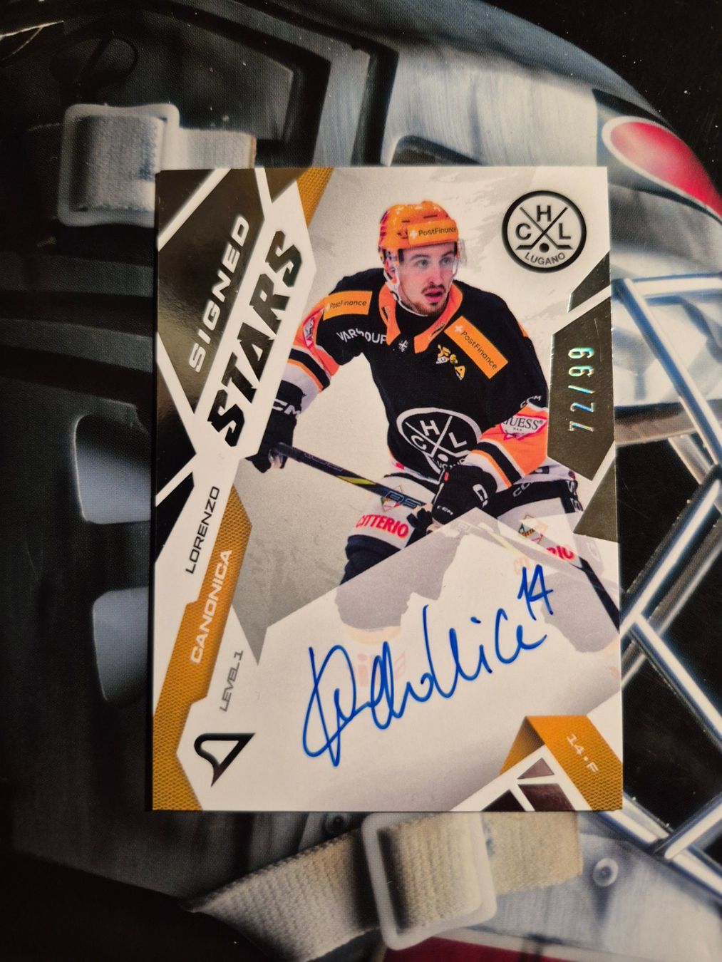 Lorenzo Canonica HC Lugano 2025/26 Sportzoo Signed Stars (Gebraucht) in ...