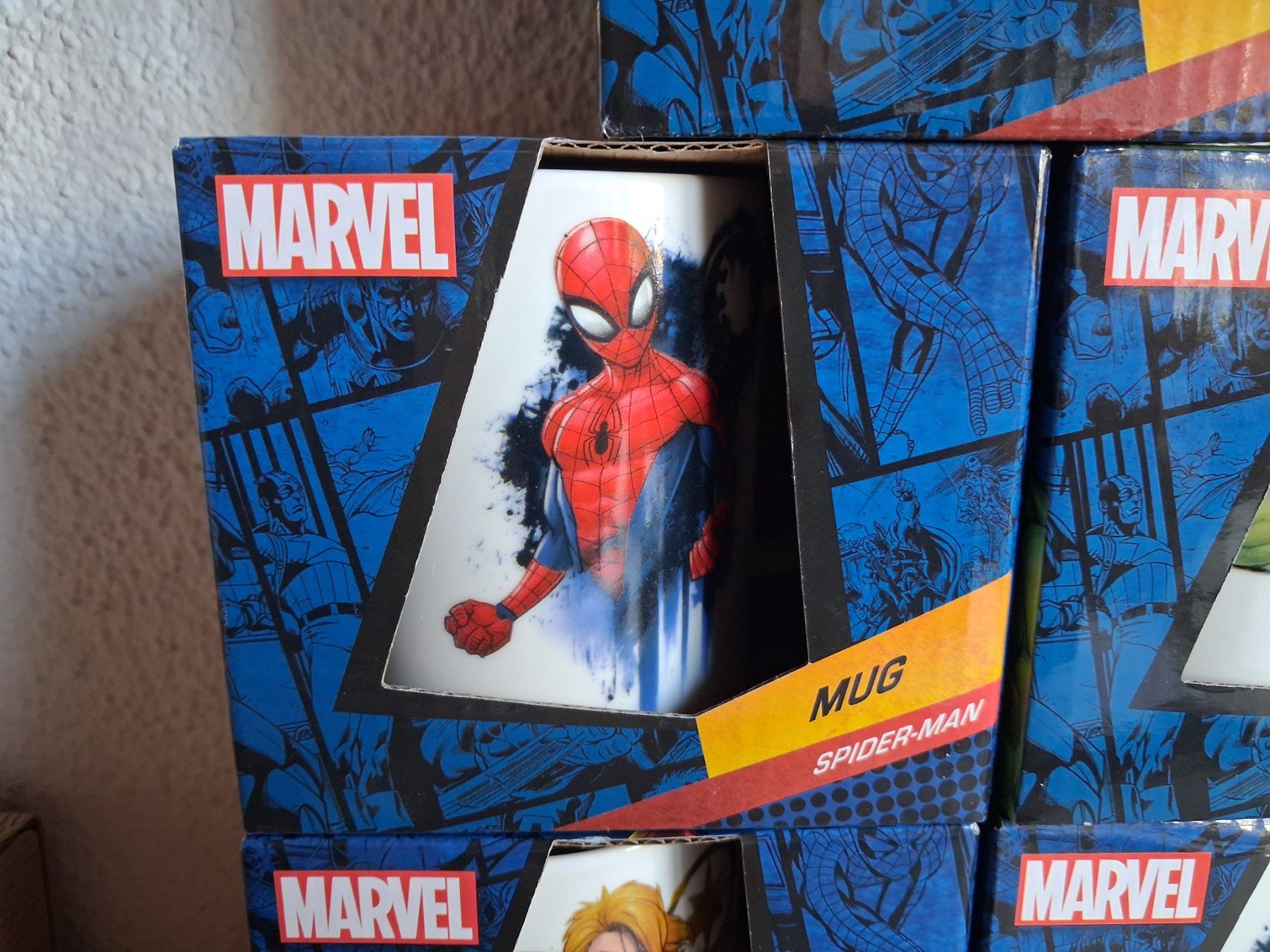 Marvel Mug Sammler Tassen Neu, OVP, Superhelden, 5 Stk (Neu und ...