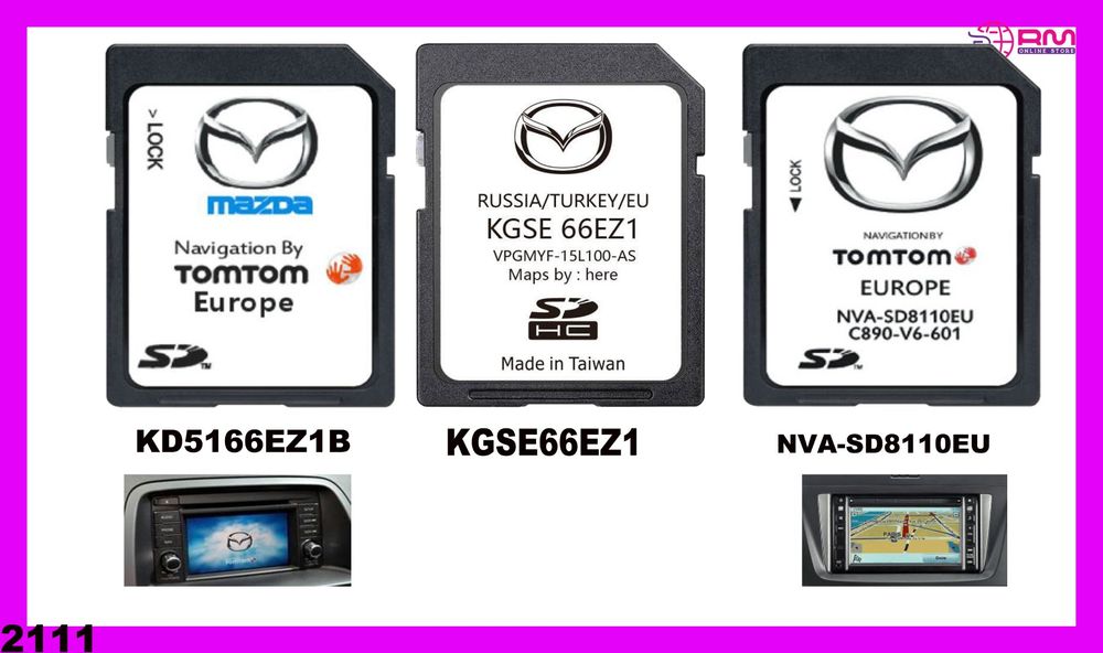 MAZDA Connect 2025 SAT MAP SD-EU | Acheter sur Ricardo