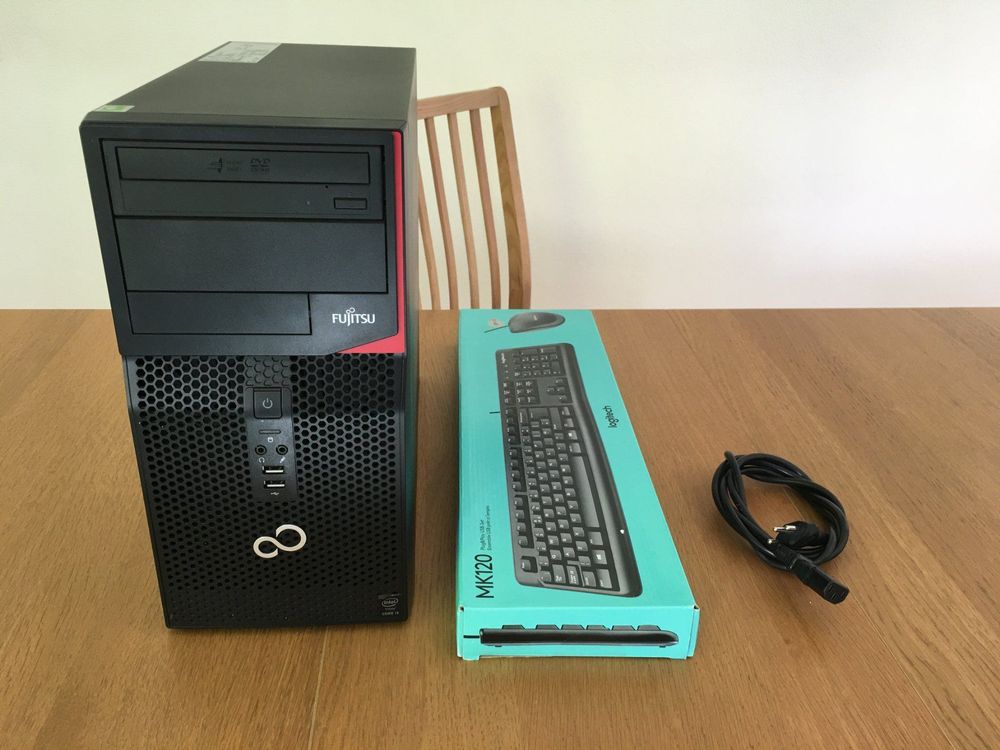 Fujitsu PC, gute Leistung, + Zubehör neu | Kaufen auf Ricardo